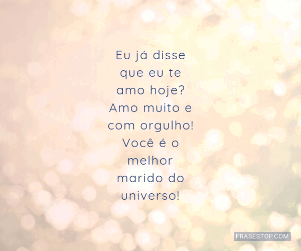 Eu Já Disse Que Eu Te Amo Hoje Amo Muito E Com Frasestop
